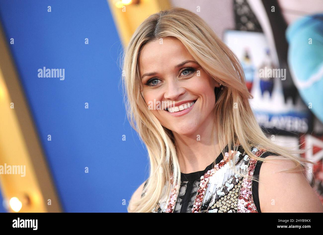 Reese Witherspoon attending Universal Picture's world premiere of "Sing ...