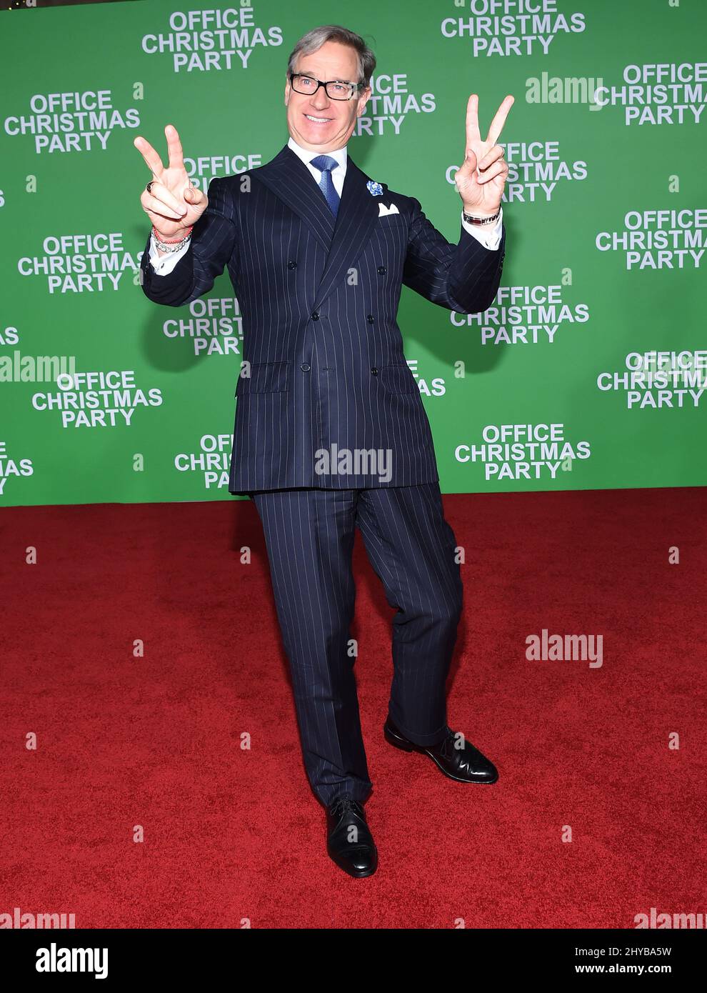 Paul Feig attends the Los Angeles Premiere of 'Office Christmas Party ...