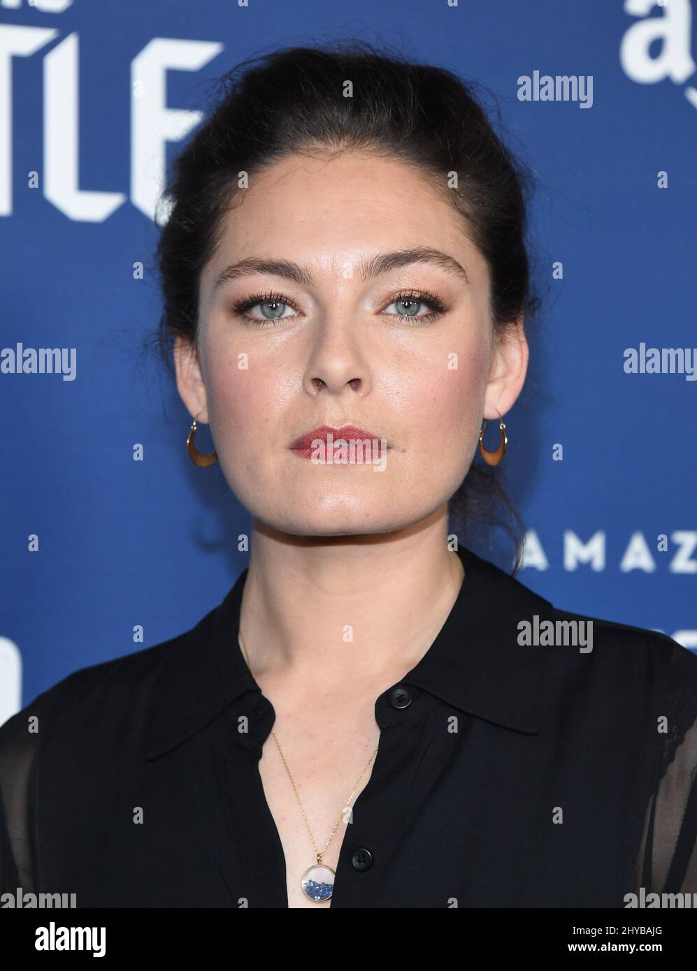 Alexa Davalos attending Amazon's season two premiere of 'The Man in the ...