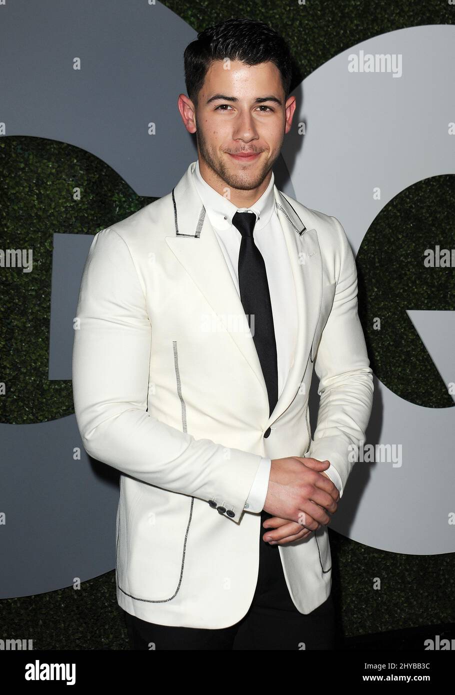 Nick Jonas arriving for the 2016 GQ Man Of The Year Party held at ...