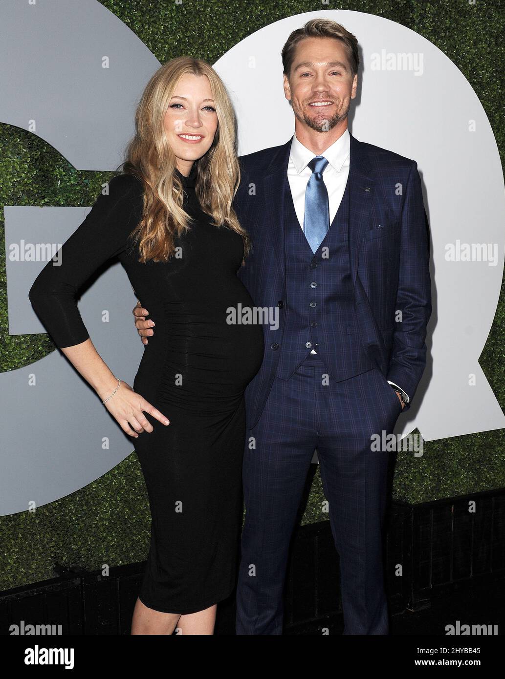 Chad Michael Murray, Sarah Roemer arriving for the 2016 GQ Man Of The ...