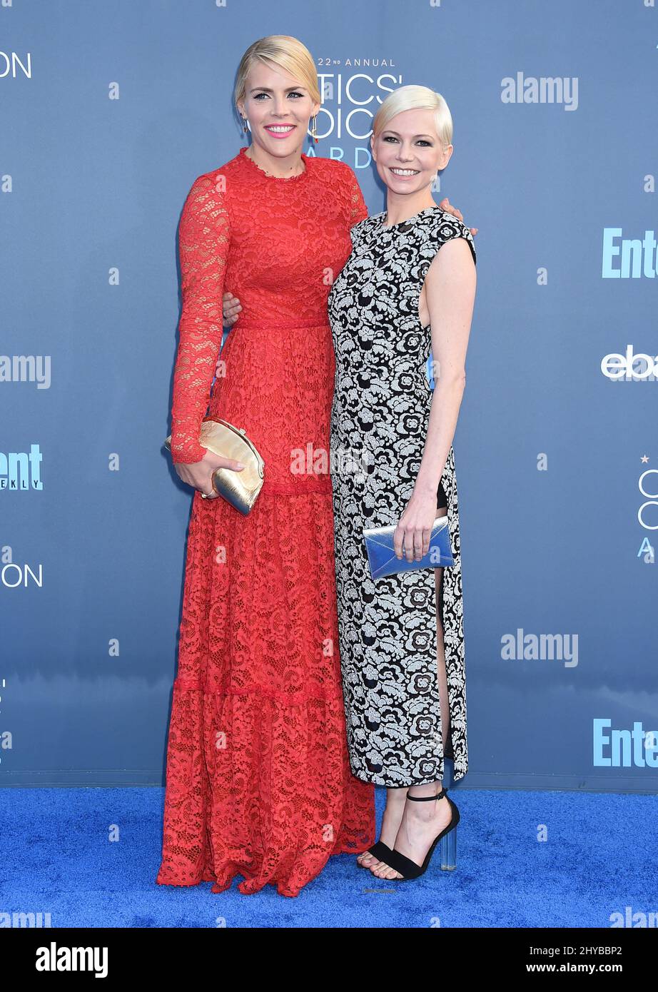 Michelle Williams, Busy Philipps attends the 22nd Annual Critics ...