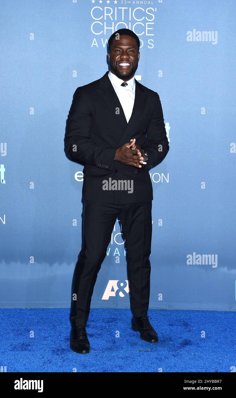Kevin Hart attends the 22nd Annual Critics' Choice Awards held at ...