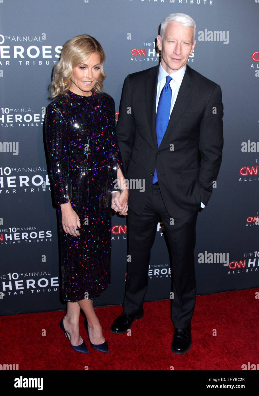 Kelly Ripa Attends 10th Annual Cnn Heroes High Resolution Stock ...