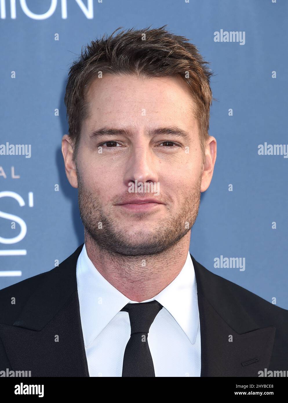 Justin Hartley attending the 22nd annual Critics' Choice Awards at the ...