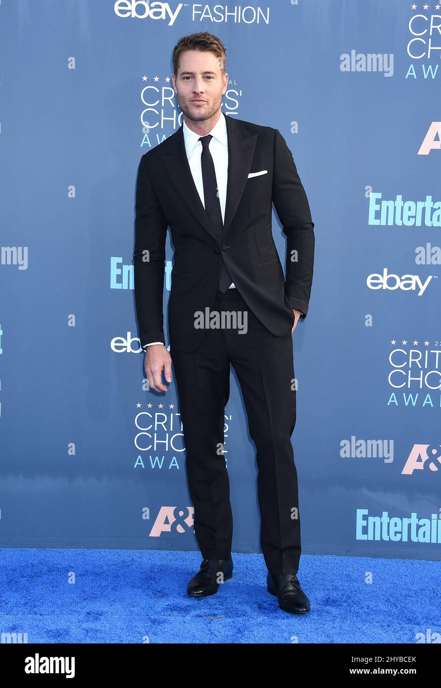 Justin Hartley attending the 22nd annual Critics' Choice Awards at the ...