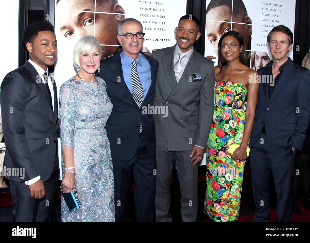 Jacob Latimore, Helen Mirren, David Frankel, Will Smith, Naomie attends ...