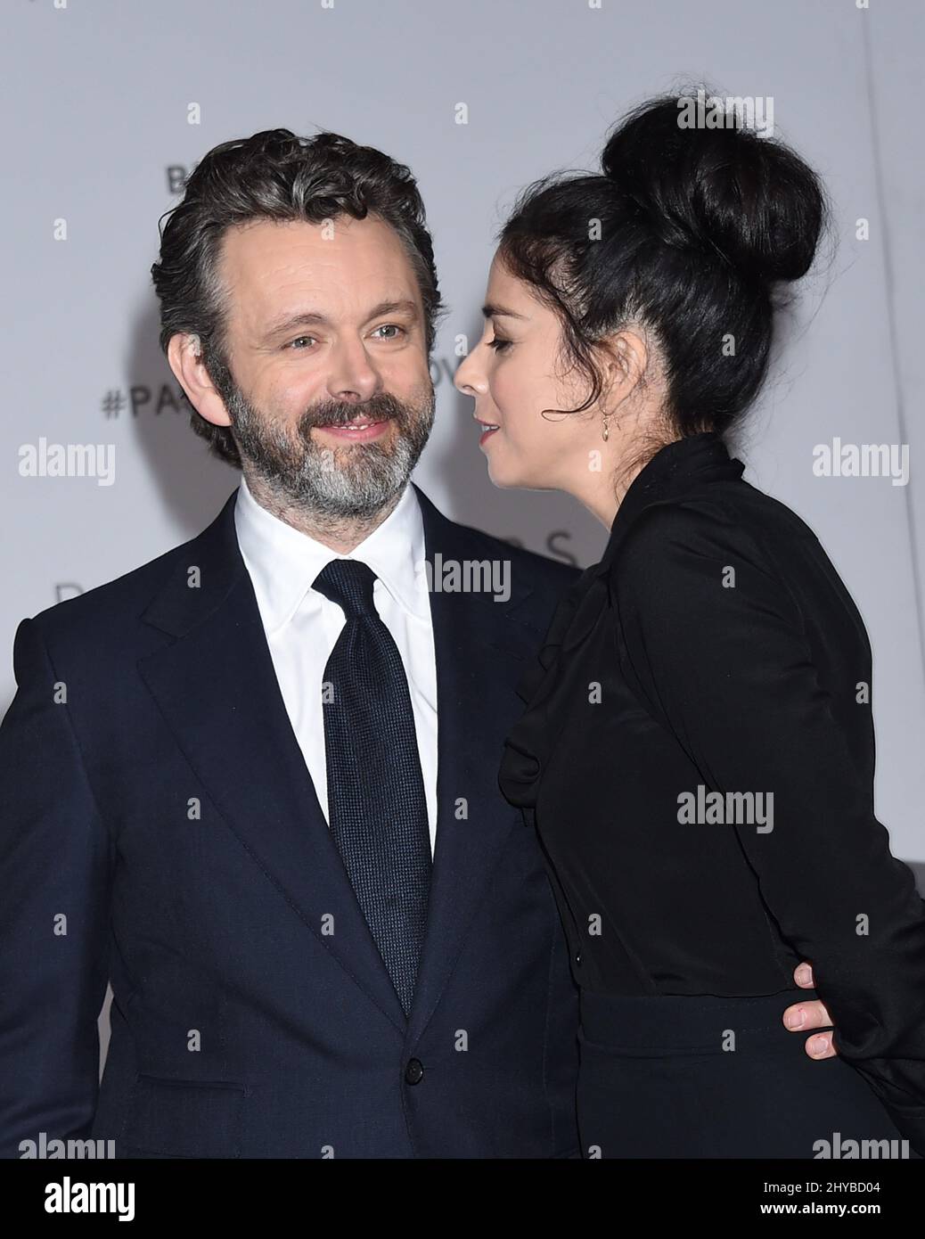 Michael Sheen and Sarah Silverman attending the 'Passenger' World ...