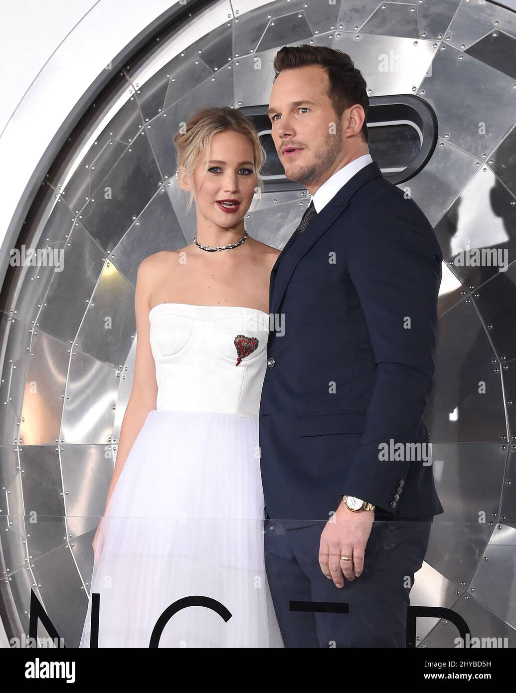Jennifer Lawrence And Chris Pratt Attending The Passenger World