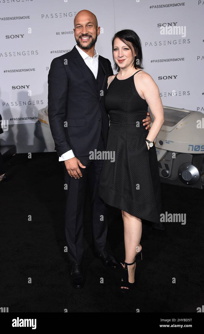 Keegan-Michael Key and Cynthia Blaise attending the 'Passenger' World ...