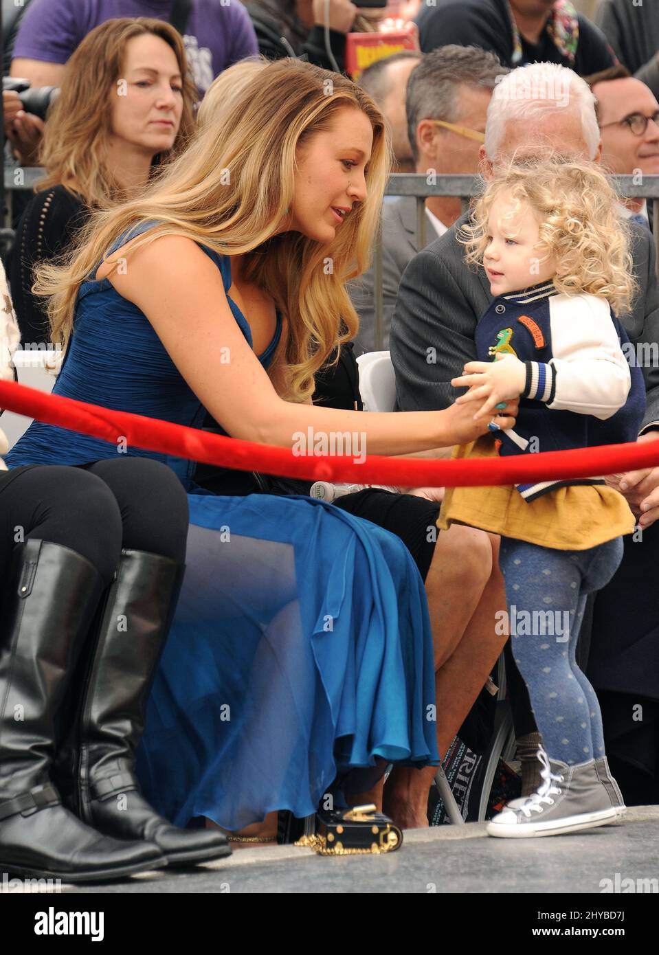 Blake Lively, James Reynolds during Ryan Reynolds Hollywood Star ...