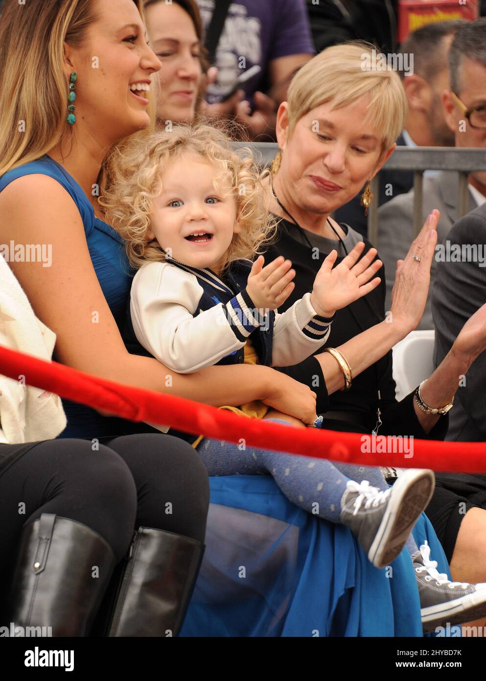 Blake Lively, James Reynolds during Ryan Reynolds Hollywood Star ...