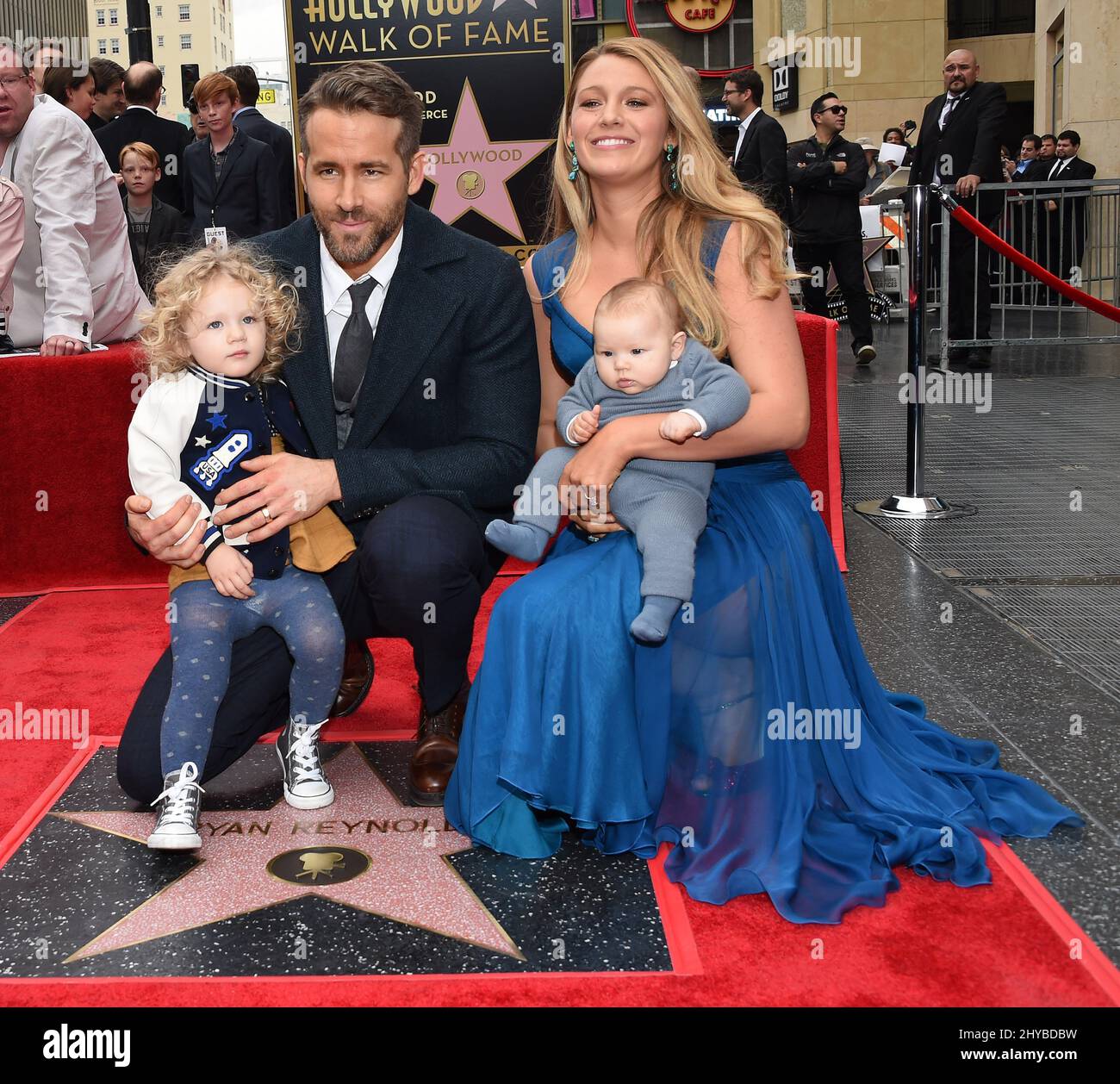 Ryan Reynolds, Blake Lively and James Reynolds during Ryan Reynolds ...