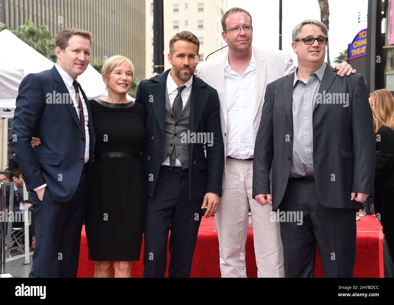 Ryan Reynolds, Tammy Reynolds, Jeff Reynolds, Patrick Reynolds a during ...