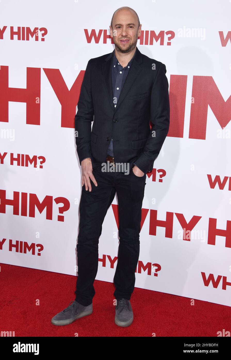 John Hamburg attends the world Premiere of "Why Him?" at the Regency ...