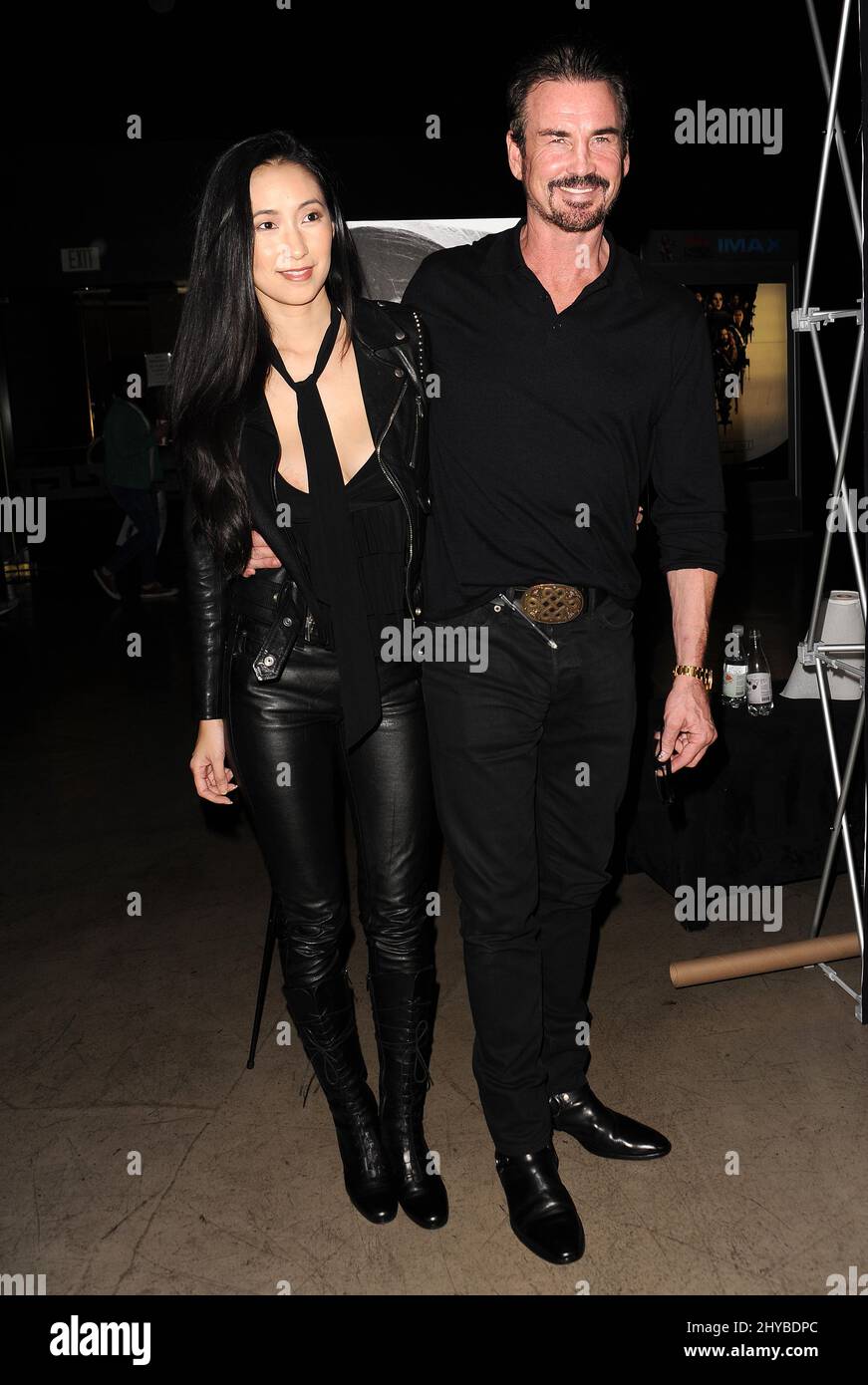 Gary Strectch, Yin Tze Liew attending a screening of Through My Father ...