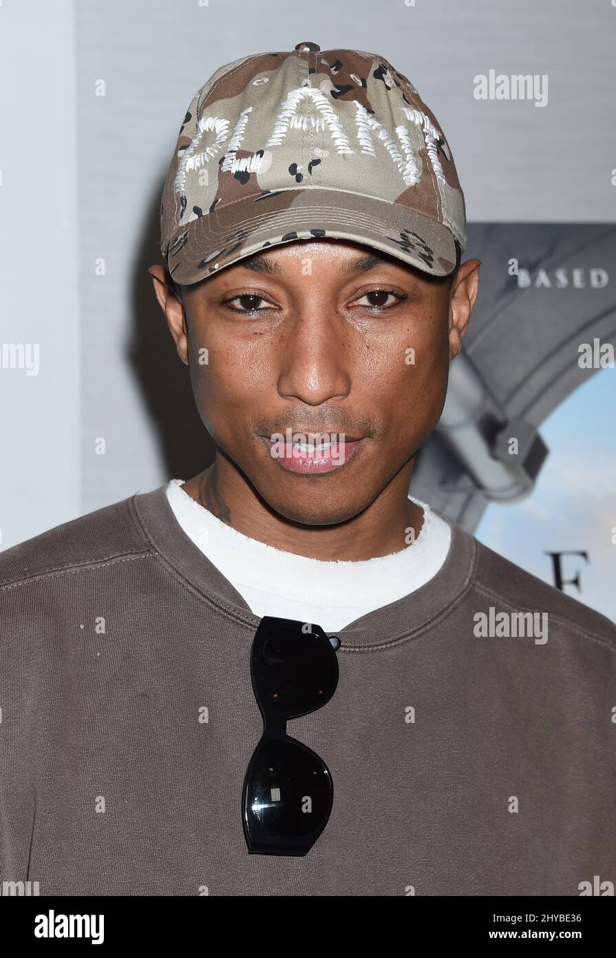 Pharrell Williams arrives at 'Hidden Figures' Special Screening held at ...