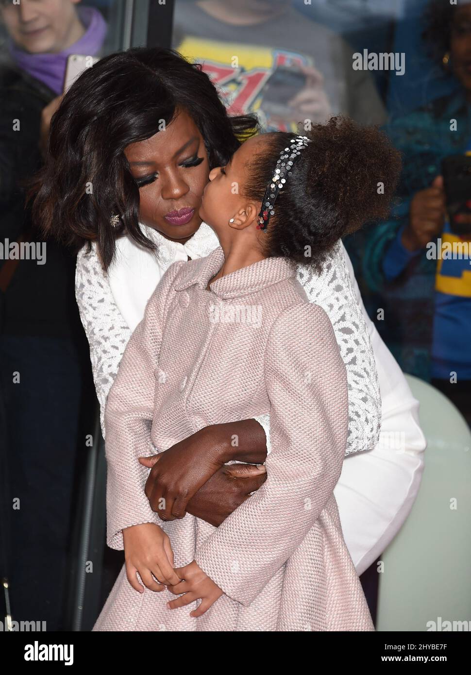 Viola Davis and Genesis Tennon at the Viola Davis Star on the Hollywood ...