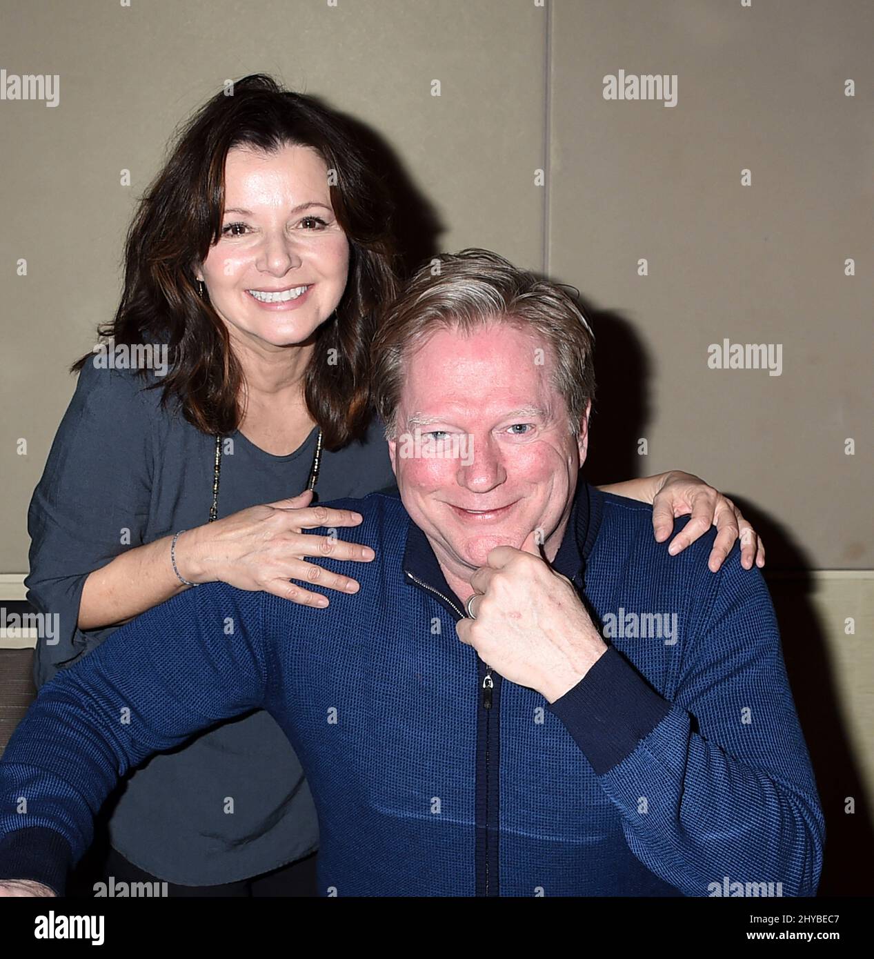 Caryn Richman and Dean Butler at The Hollywood Show, where fans meet ...