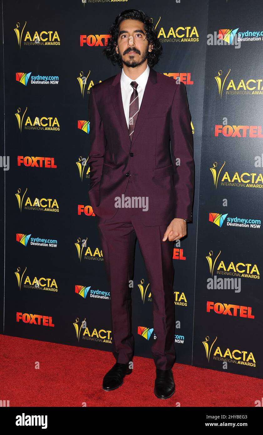 Dev Patel attends the Australian Academy Hosts 6Th AACTA International ...