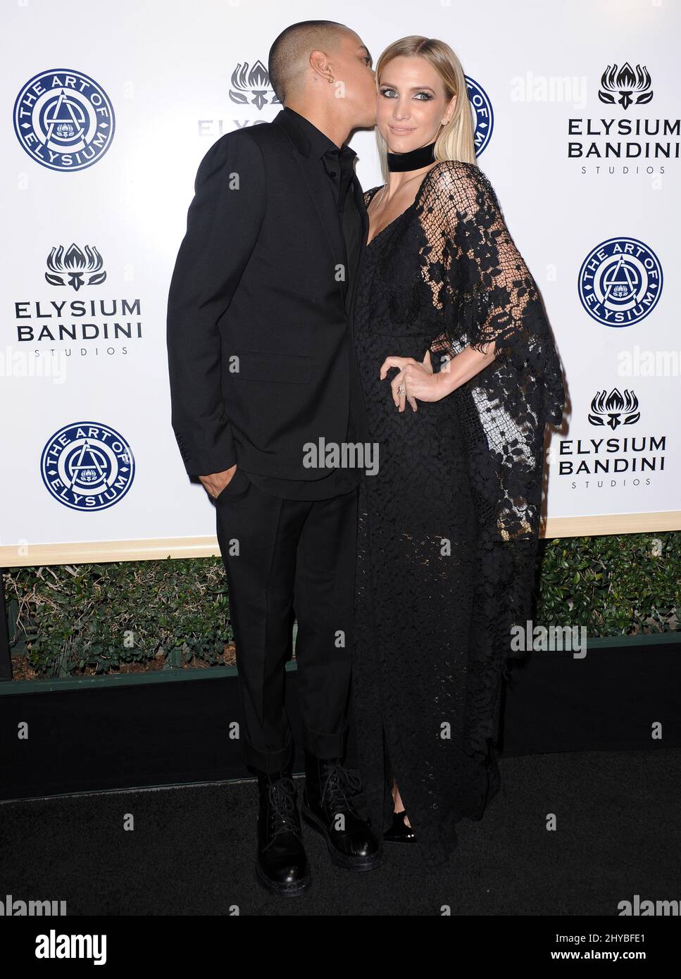 Ashlee Simpson, Evan Ross arrives at The Art of Elysium 20th ...
