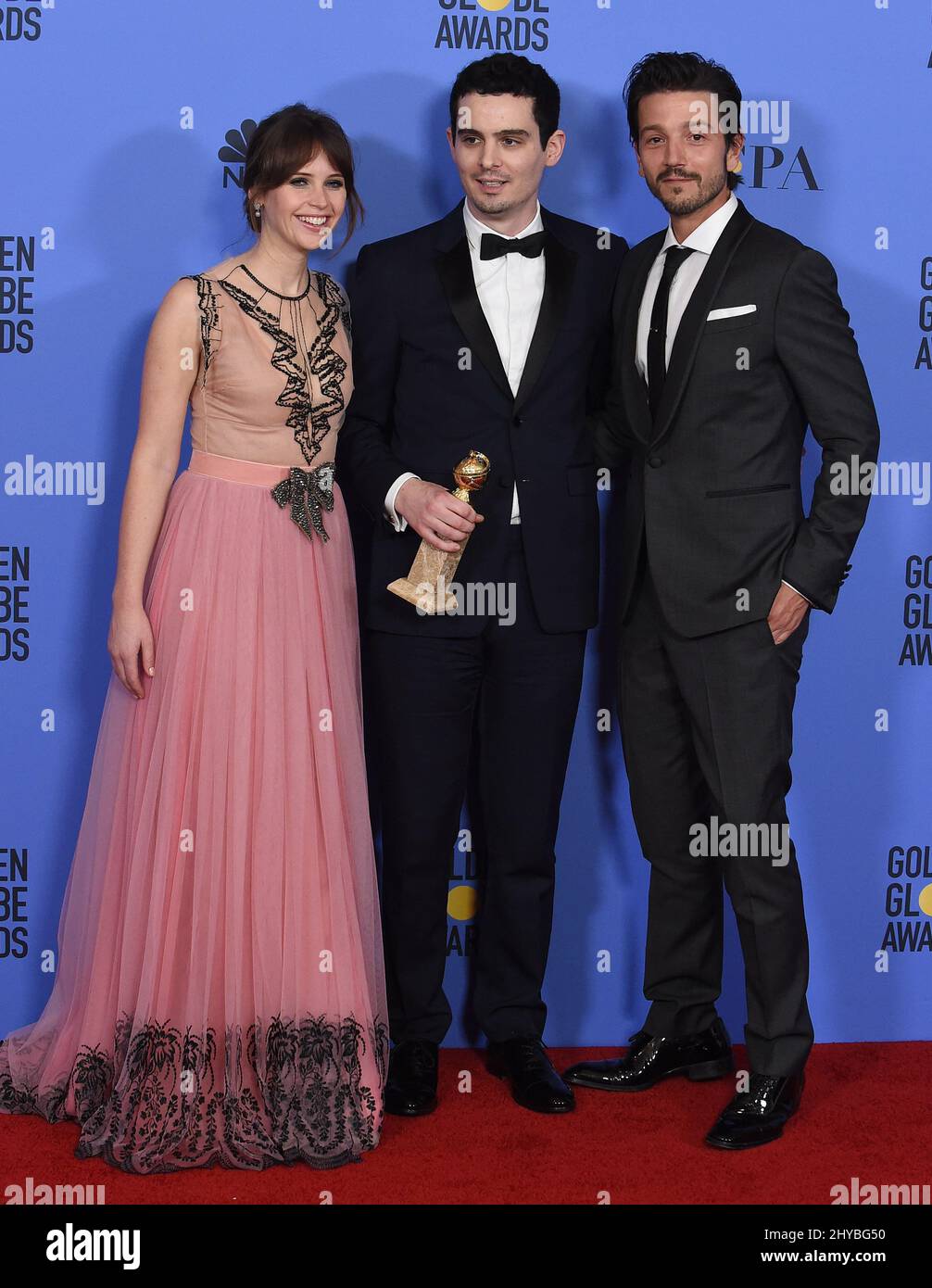 Felicity Jones Golden Globes