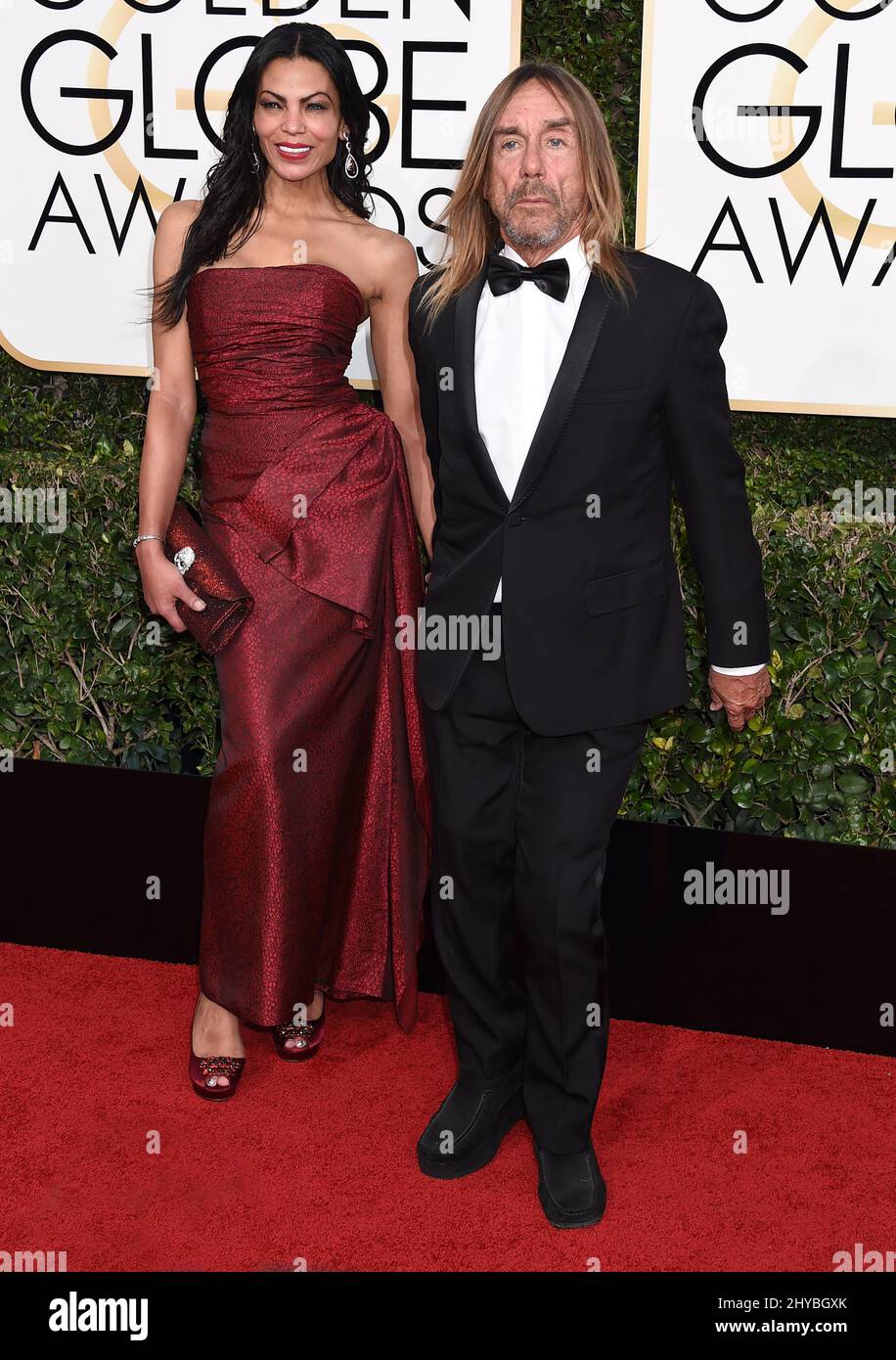 Iggy Pop attending the 74th Annual Golden Globe Awards held at the ...