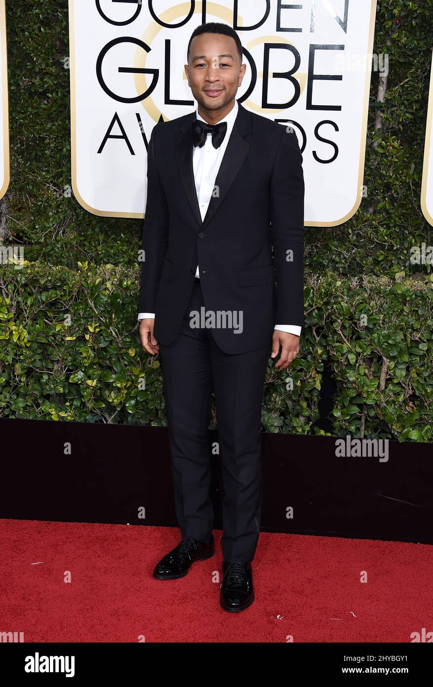 John Legend attending the 74th Annual Golden Globe Awards held at the ...