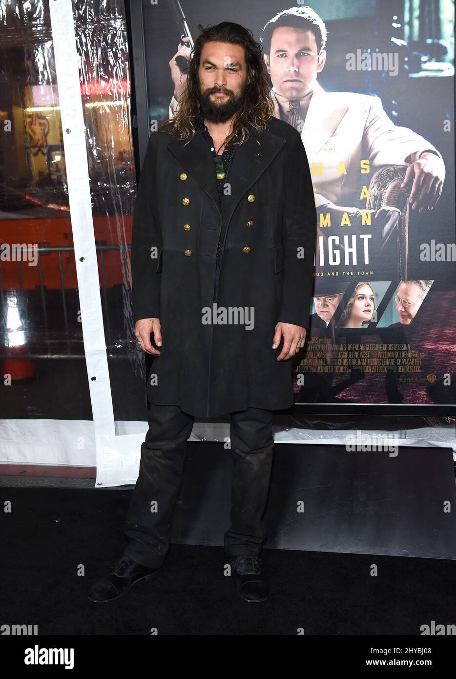 Jason Momoa attending the world premiere of 'Live By Night' in Los ...