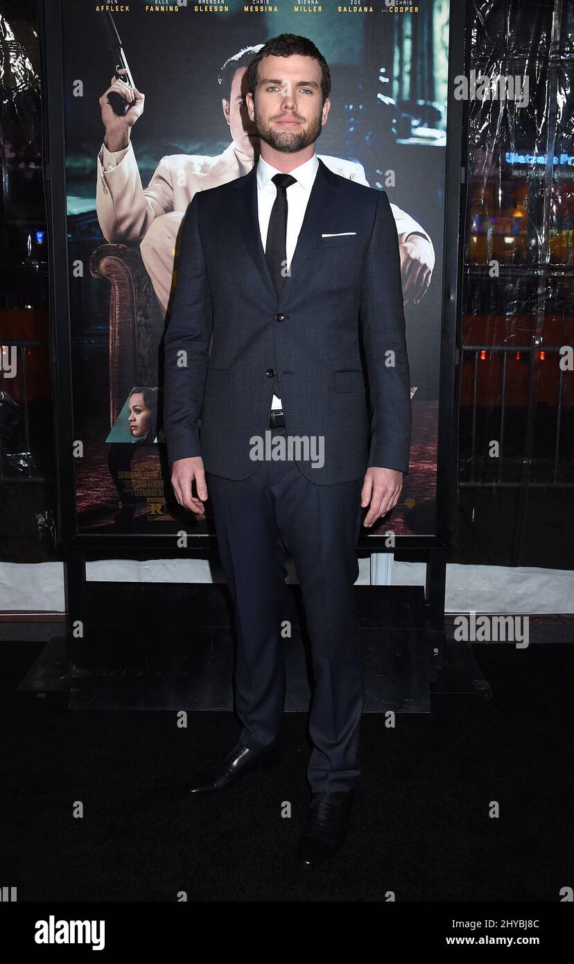 Austin Swift attending the world premiere of 'Live By Night' in Los ...