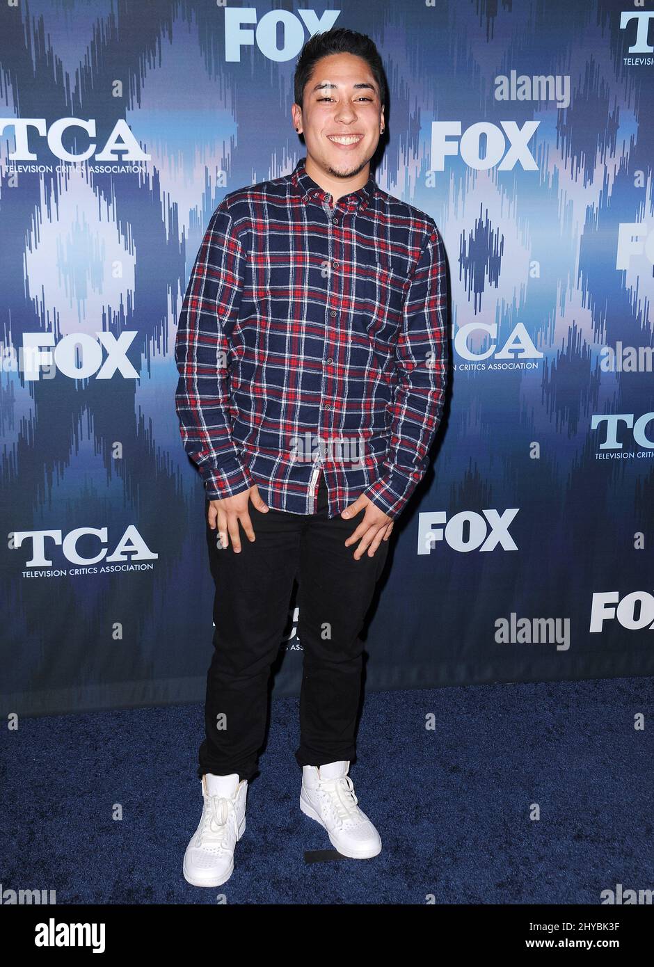 Ca andre millan fox winter tca 2017 all star party hi-res stock ...