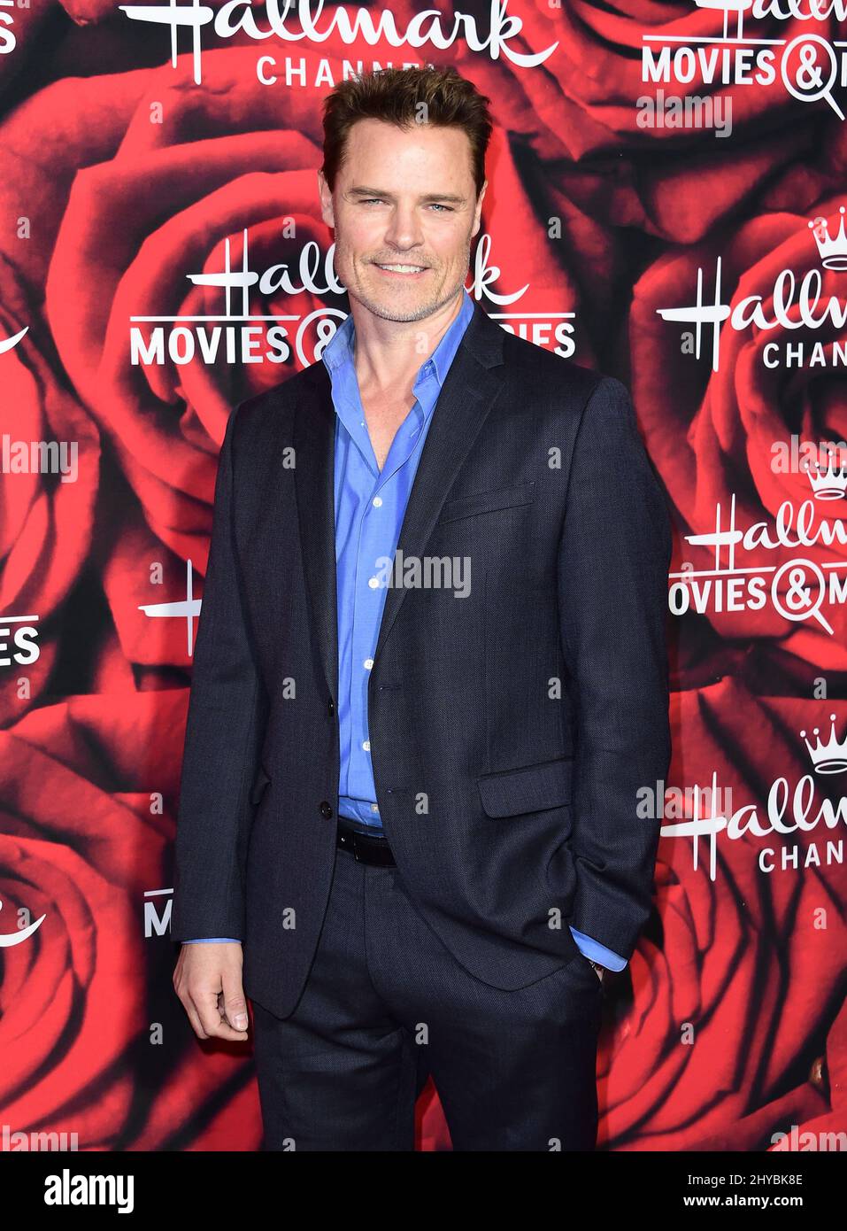 Dylan Neal attending the Hallmark Channel and Hallmark Movies ...