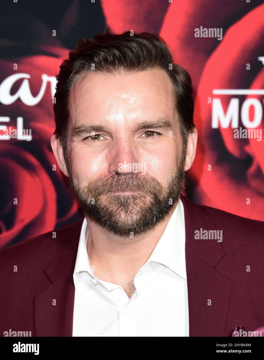 Geoff Gustafson attending the Hallmark Channel and Hallmark Movies ...