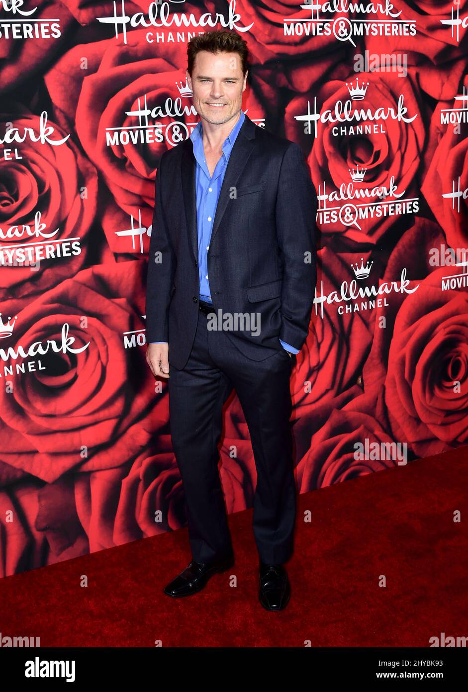 Dylan Neal attending the Hallmark Channel and Hallmark Movies ...