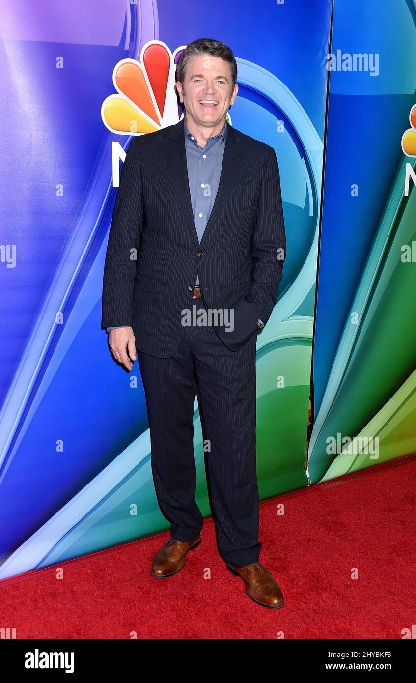John Michael Higgins attending the NBCUniversal press tour winter 2017 ...