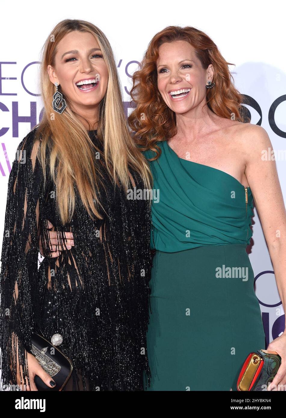 Blake Lively and Robin Lively attending the People's Choice Awards 2017 ...