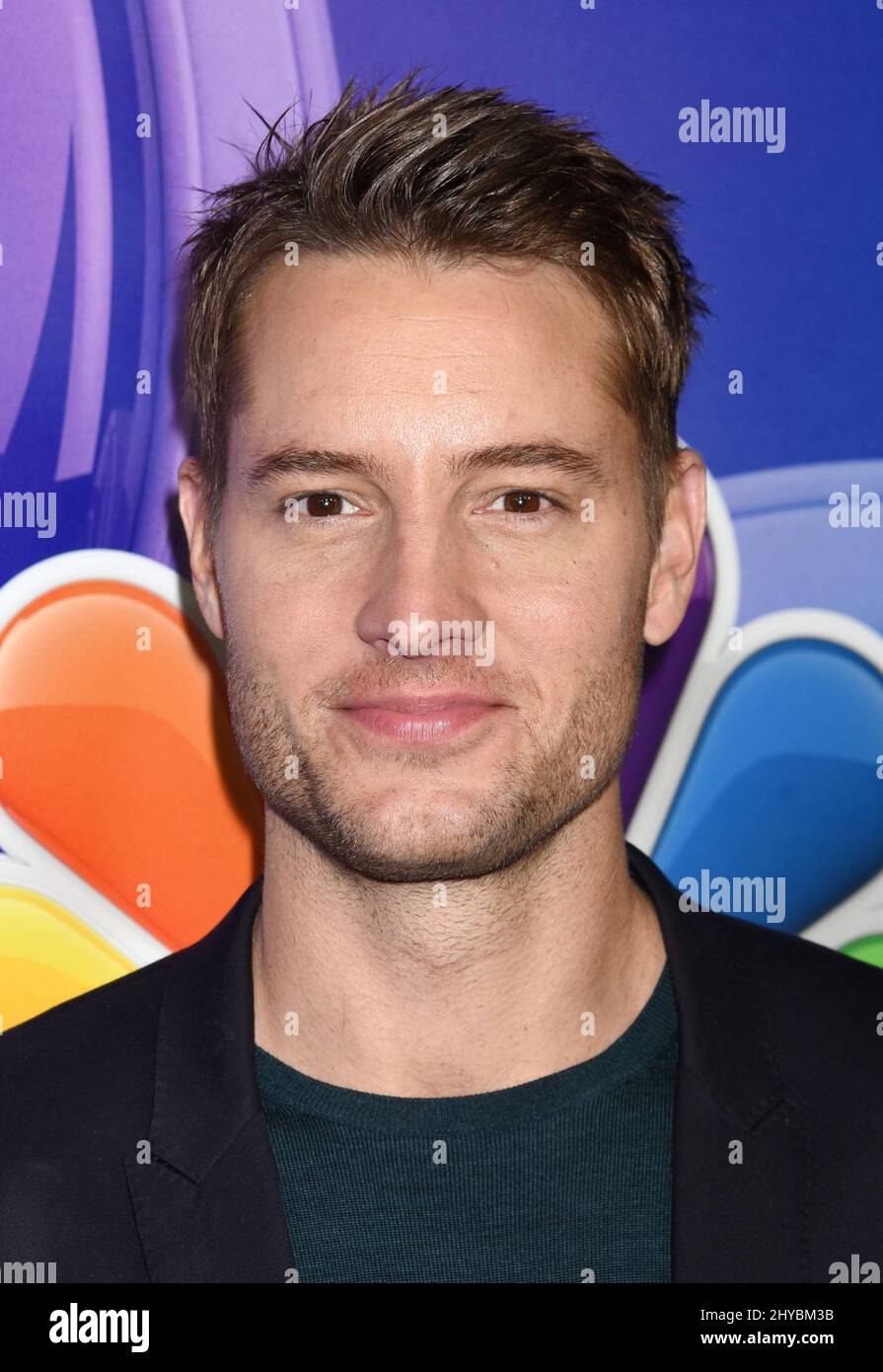 Justin Hartley attending the NBCUniversal Press Tour day 2 held at the ...