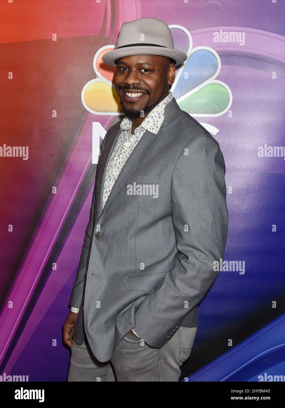Malcolm Barrett attending the NBCUniversal Press Tour day 2 held at the ...