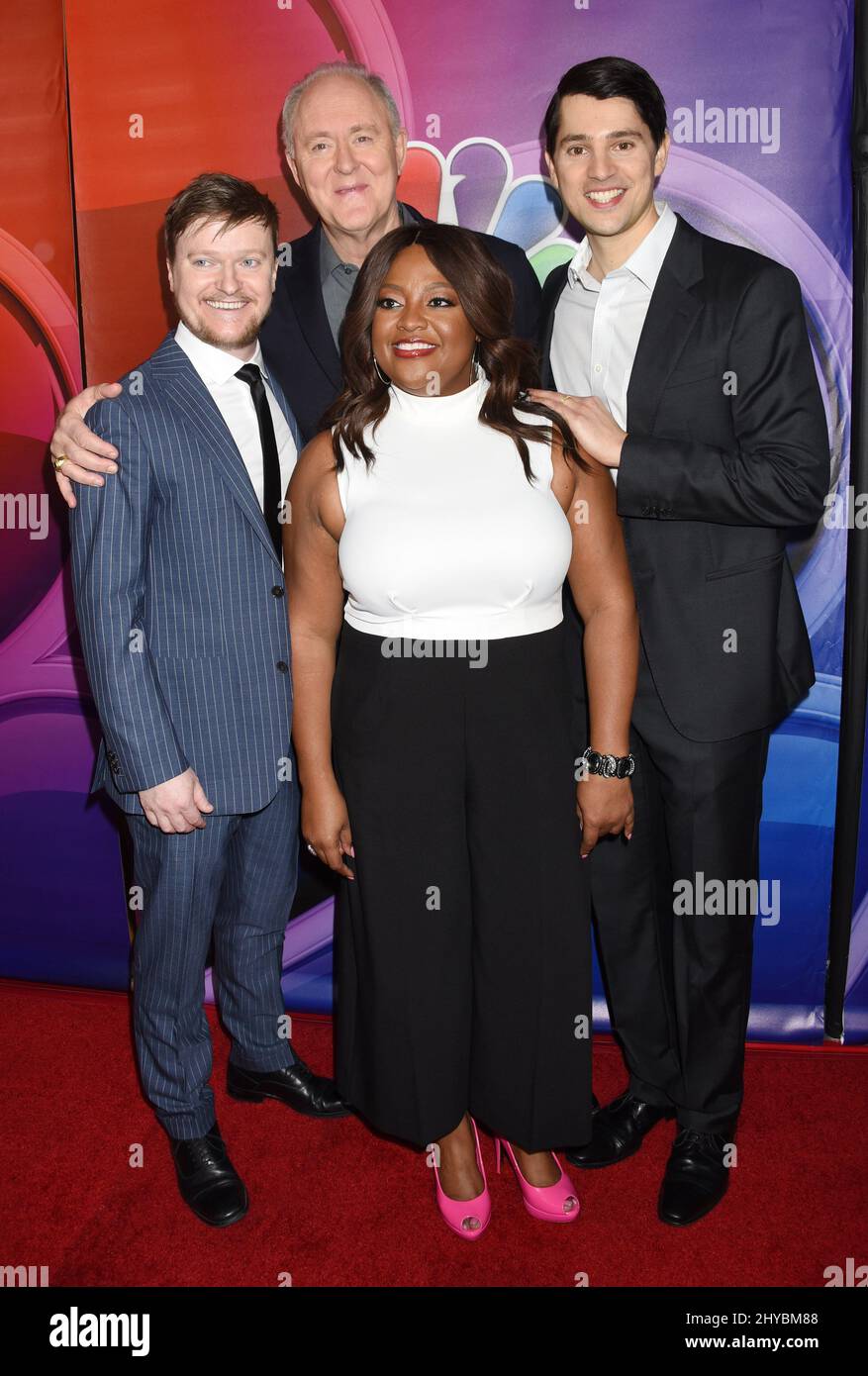 Steven Boyer, John Lithgow, Sherri Shepherd and Nick D'Agosto attending ...