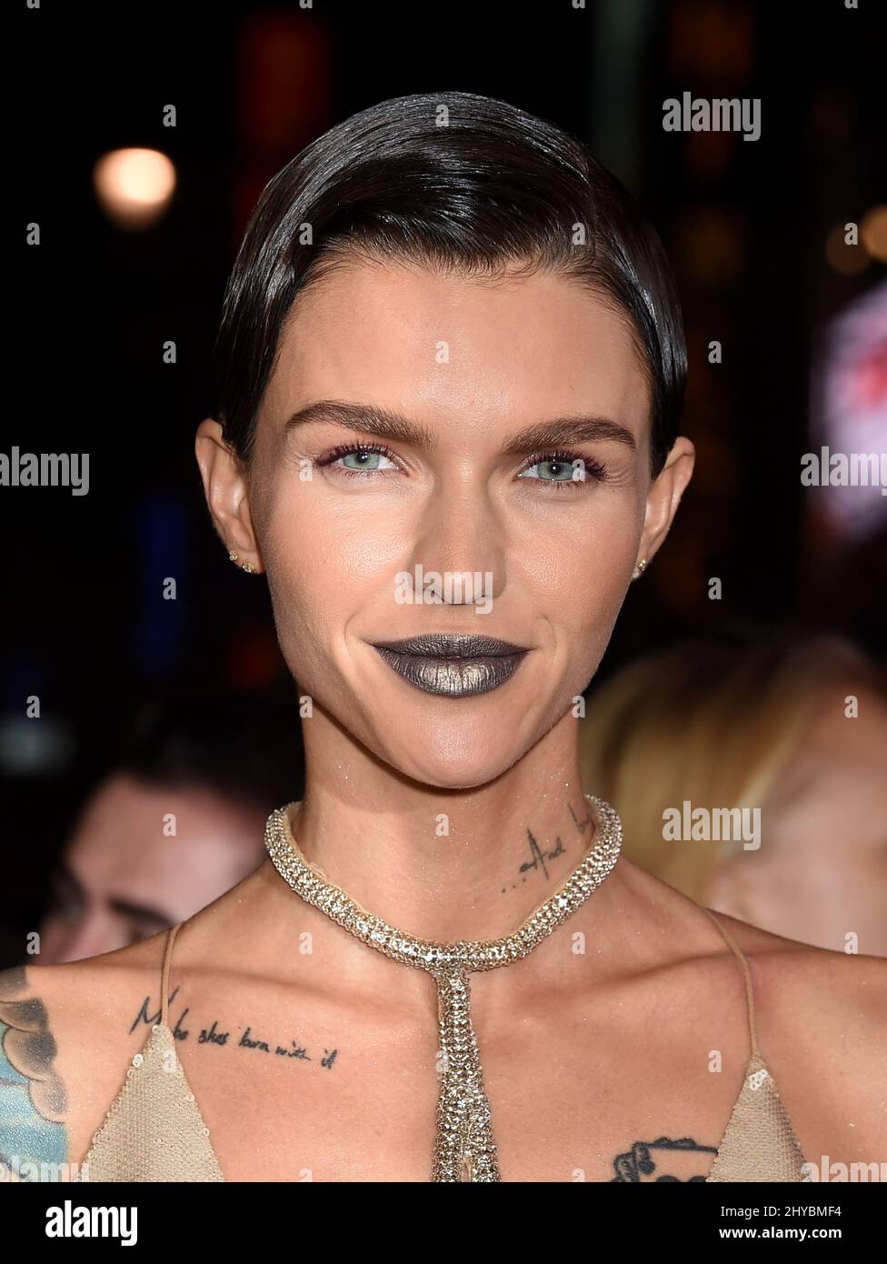 Ruby Rose arriving for the "xXx: Return of Xander Cage" premiere held ...