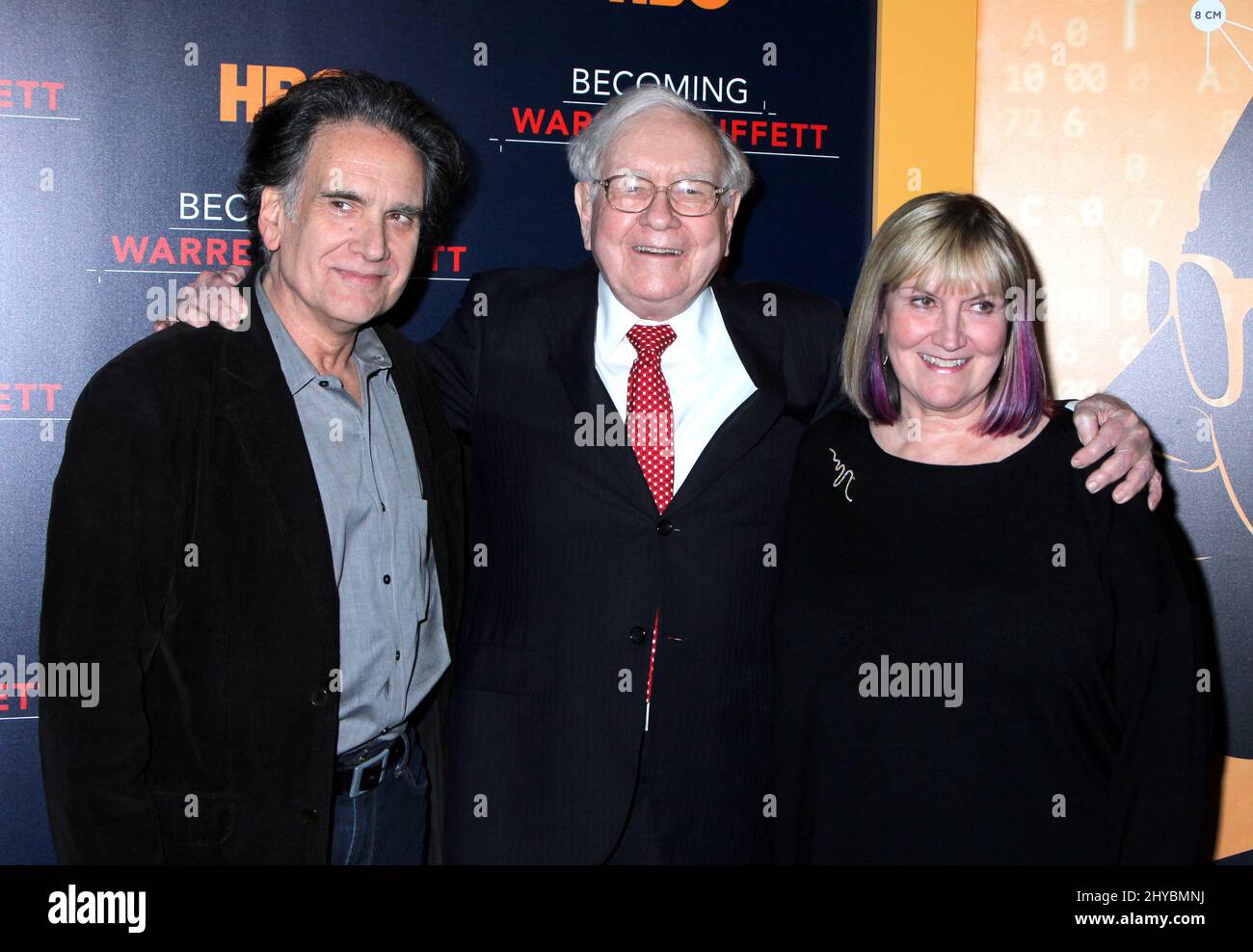 Peter Buffett, Warren Buffett & Susie Buffett attending the 'Becoming ...