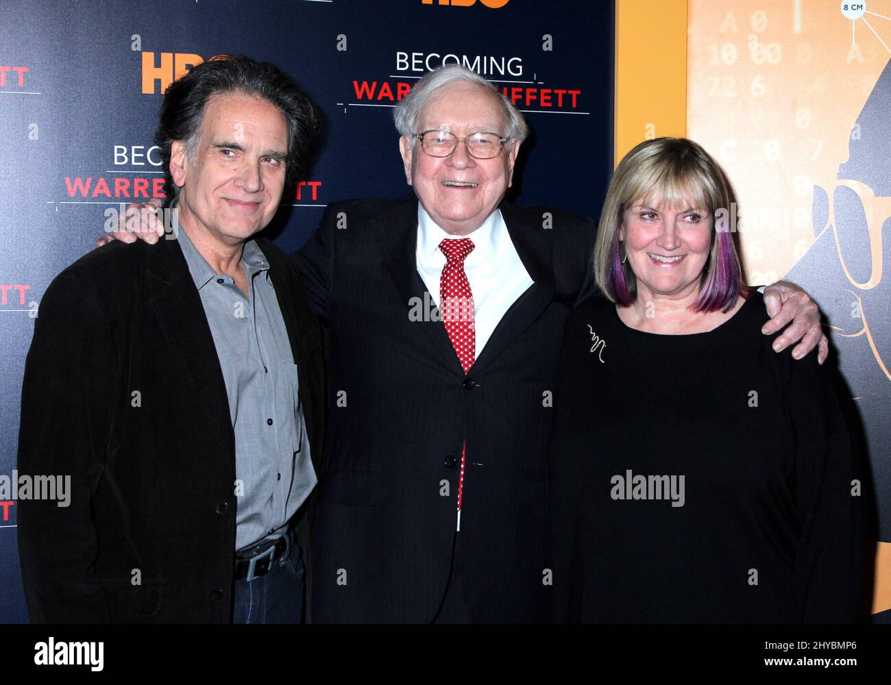 Peter Buffett, Warren Buffett & Susie Buffett attending the 'Becoming ...