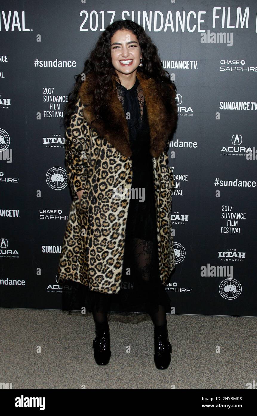 Medalion Rahimi attends the "Before I Fall" premiere at Sundance Film ...
