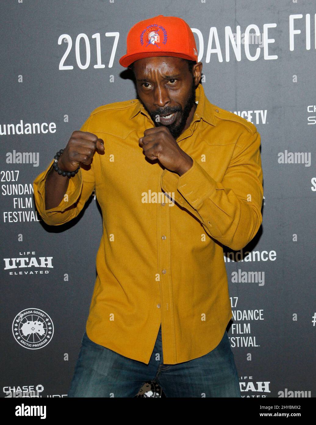 Rob Morgan attends the "Mudbound" premiere at Sundance Film Festival ...