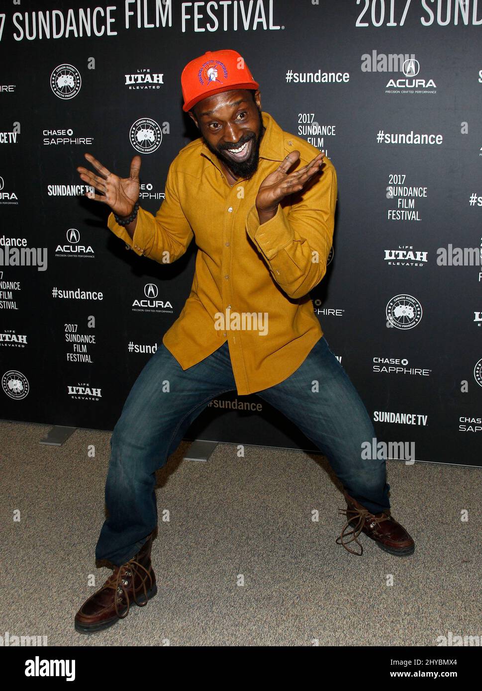 Rob Morgan attends the "Mudbound" premiere at Sundance Film Festival ...