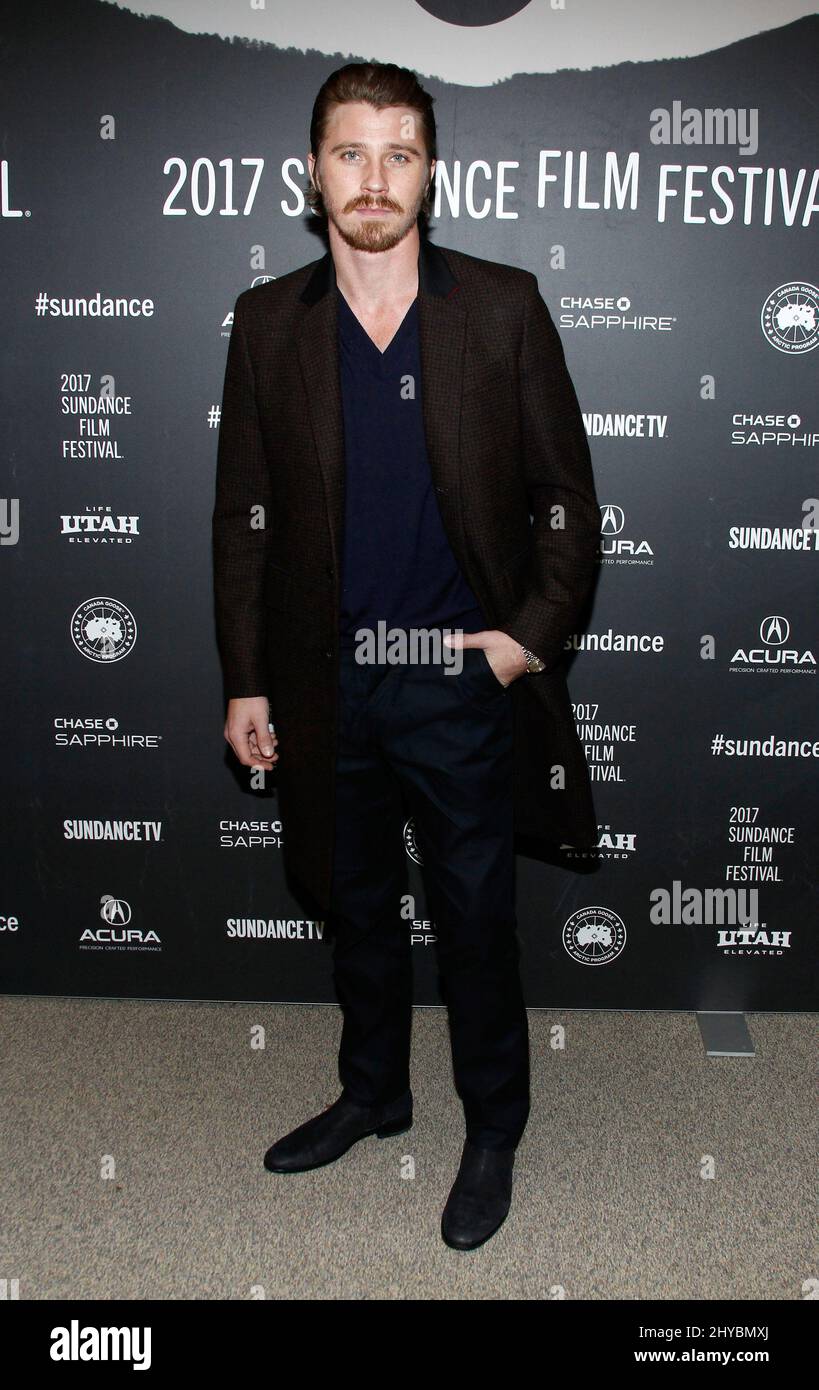 Garrett Hedlund attends the "Mudbound" premiere at Sundance Film ...