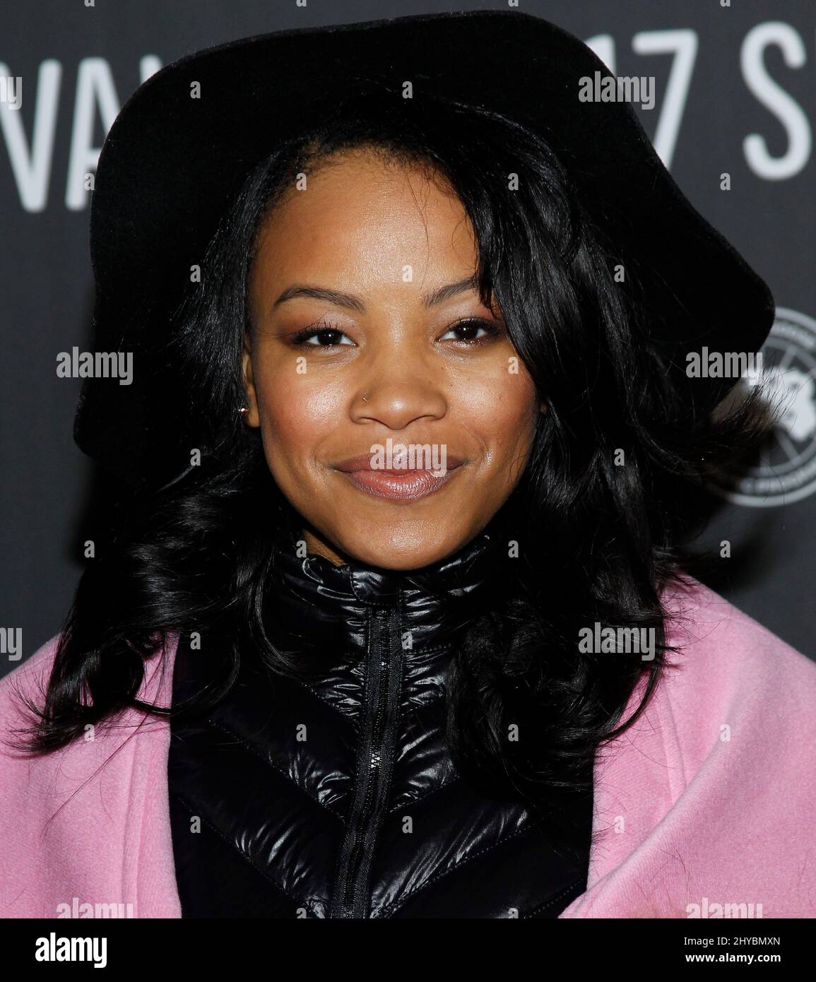 Chante Adams attends the "Roxanne Roxanne" premiere at Sundance Film ...