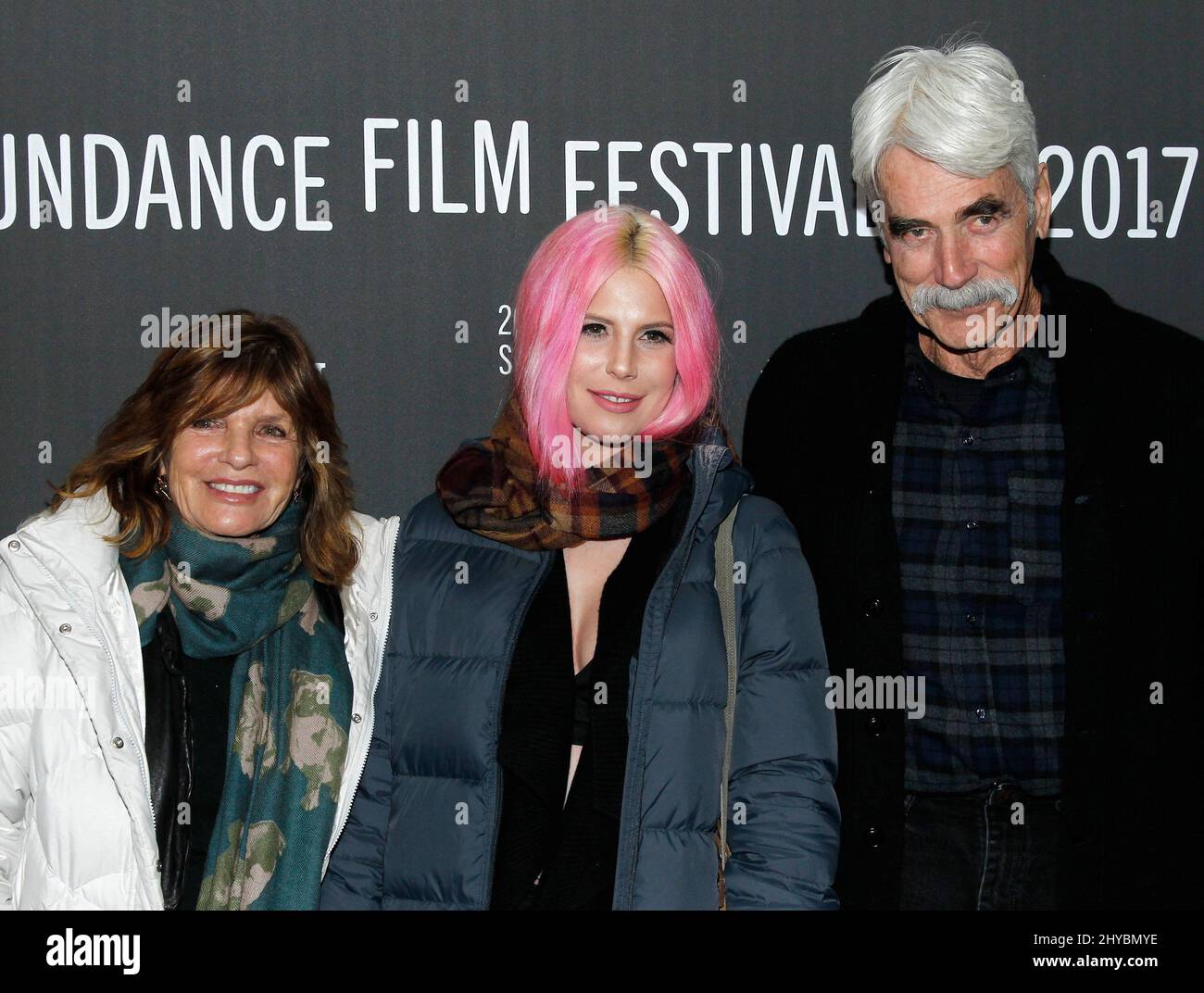 Katharine Ross, Cleo Ross and Sam Elliott attends the "The Hero ...