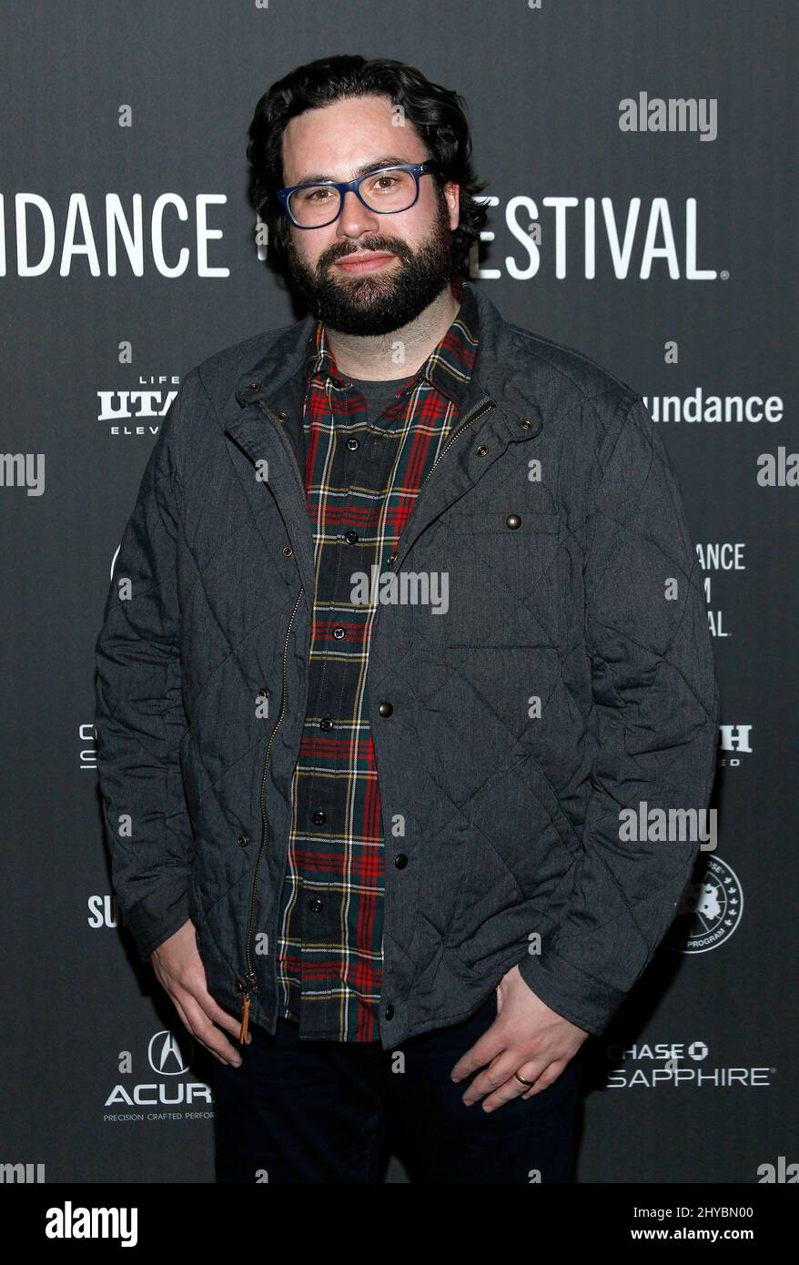 Brett Haley attends the "The Hero" premiere at Sundance Film Festival ...