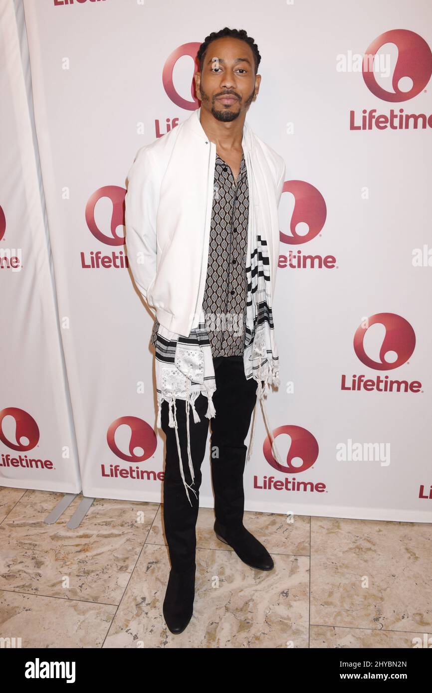 Brandon T. Jackson attending the premiere screening of 'Love By The ...